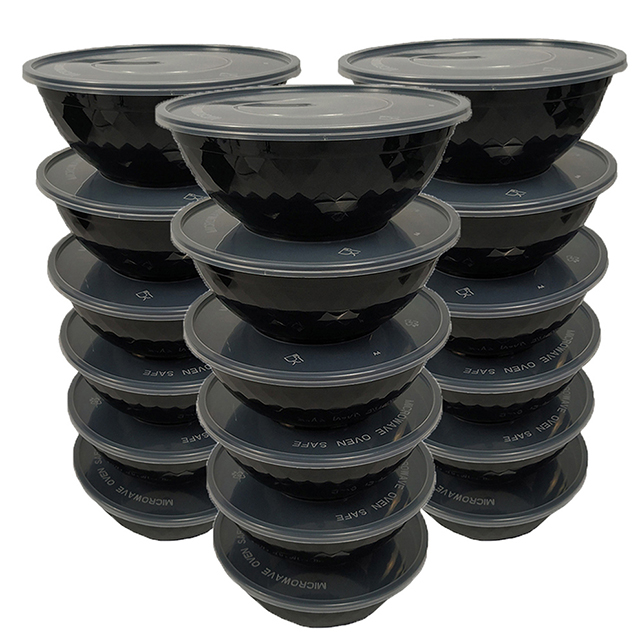 1050ml 38oz Round Disposable Food Packaging Rice Bowl hot Soup Bowls 1050ml 38oz Round Disposable Food Packaging Rice Bowl hot Soup Bowls